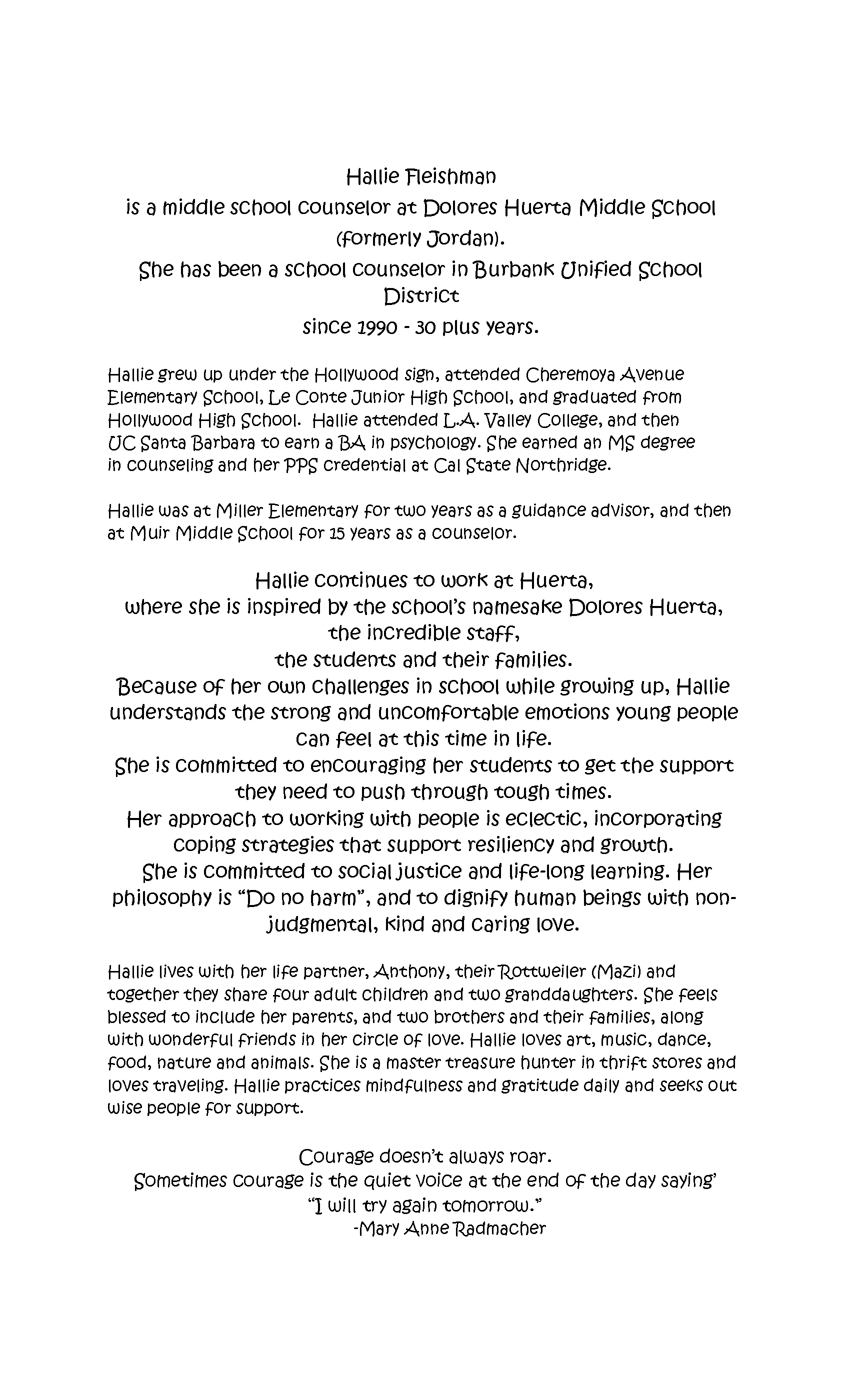 Care Walk Honoree | Family Services Burbank